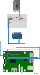 Beta version V0.1 of seismometer based on Raspberry Pi, ADS1115 and SM-24 | www.seismometer.info